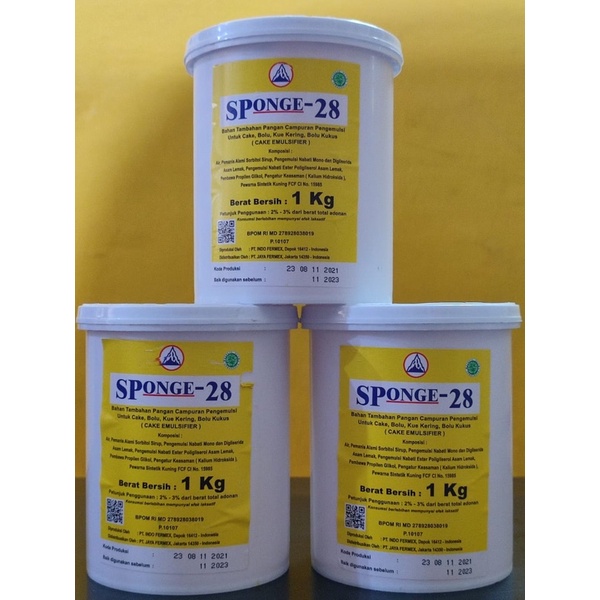 Jual SP sponge 28 kemasan 1kg | Shopee Indonesia