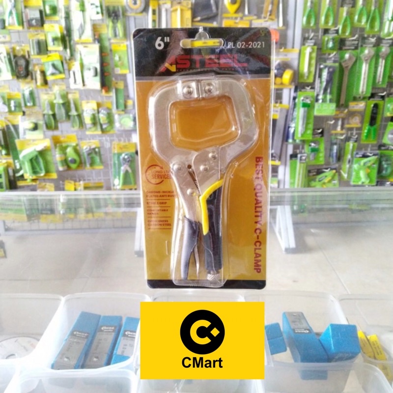 Jual TANG CLAMP C ALAT PRES KLEM CATOK PENJEPIT JEPIT BAIS KAYU BESI ...