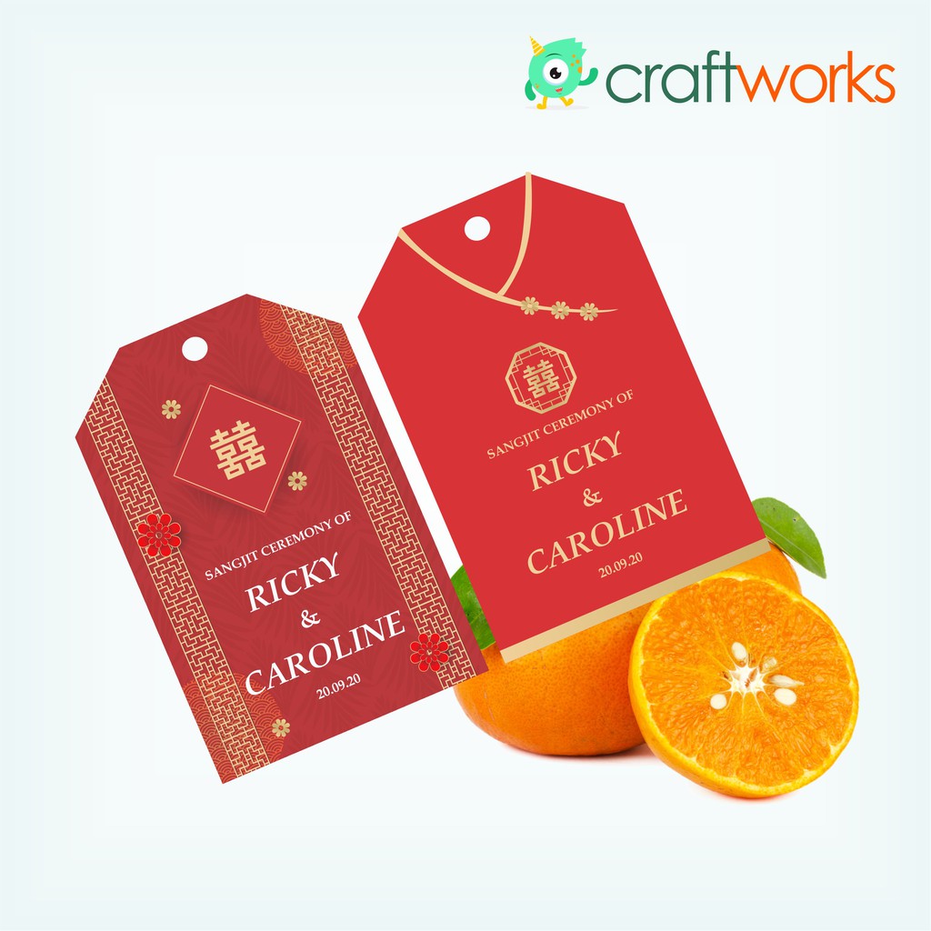 Jual SANGJIT SOUVENIR HANG TAG - CUSTOM | Shopee Indonesia