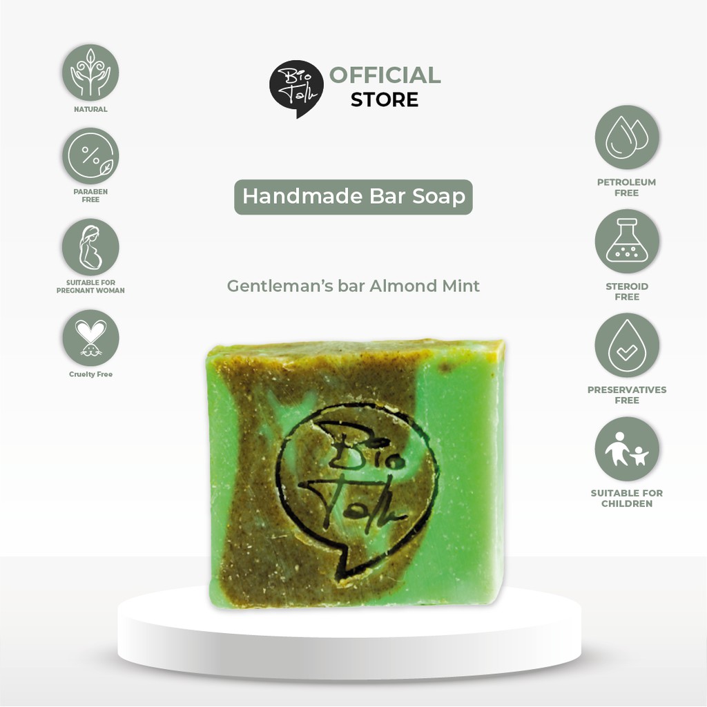 Jual Bio Talk Sabun Herbal Handmade Kulit Normal - Gentleman's Bar ...