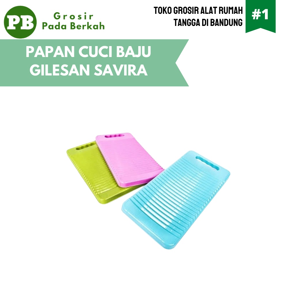 Jual Papan Cuci Baju Gilesan Papan Cucian Plastik Warna Merek Savira ...