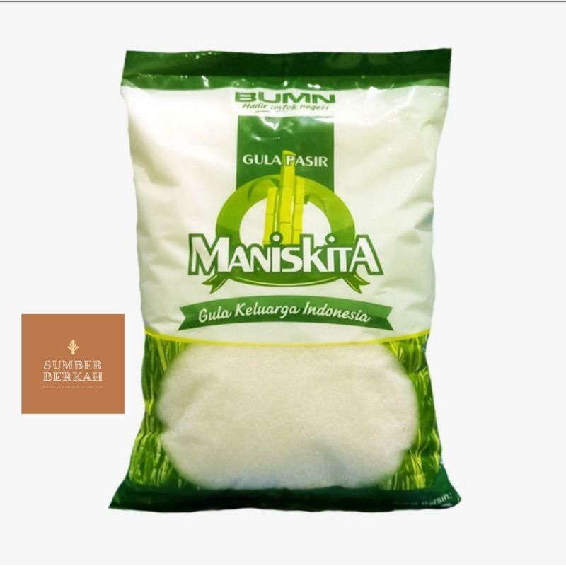 Jual Gula pasir 1kg merk ManisKita, Kebun Agung, NusaKita | Shopee ...