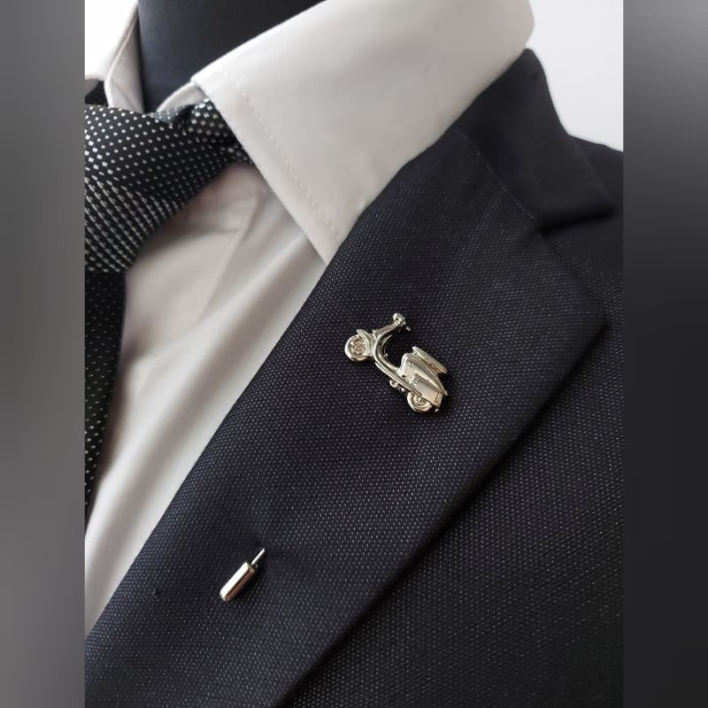 Jual Lapel pin/ bros untuk jas - model vespa | Shopee Indonesia