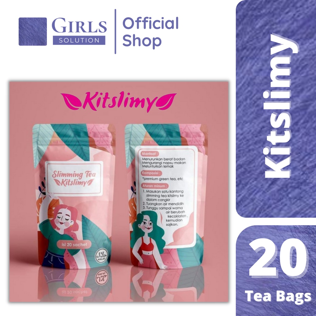Jual SLIMMING TEA KITSLIMY ORIGINAL Untuk Teh Pelangsing Penurun Berat Badan Teh Diet Detox ...
