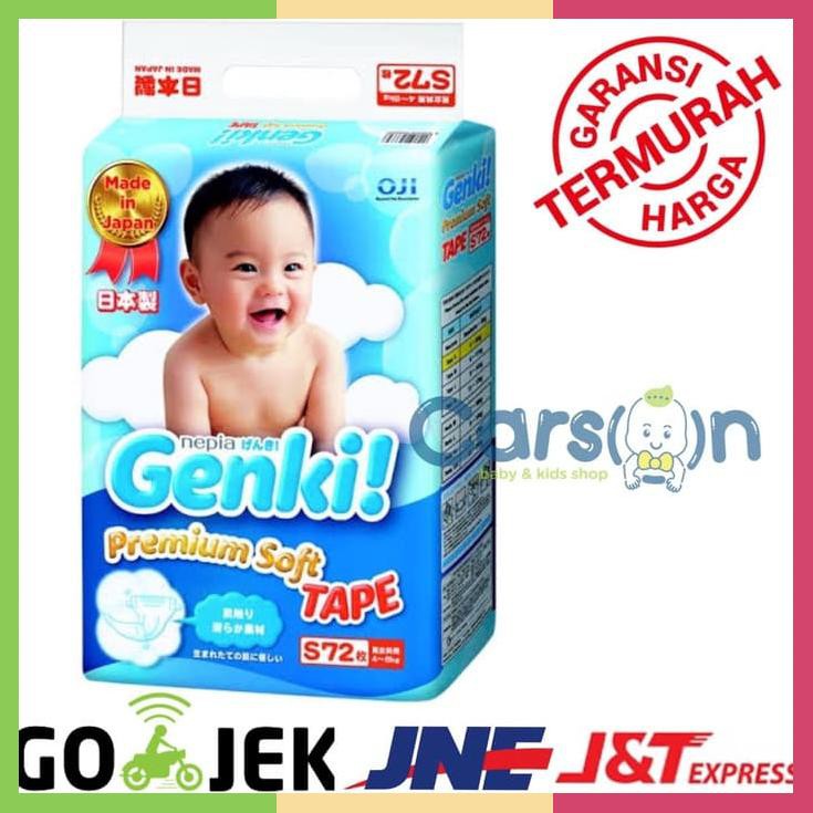Jual Nepia Genki Tape S 72 / Nepia S 72 / Diapers | Shopee Indonesia