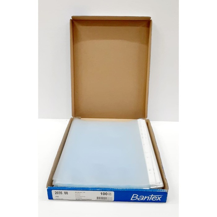 Jual PLASTIK POCKET BANTEX A4 2035 (ANTIGLARE) | Shopee Indonesia