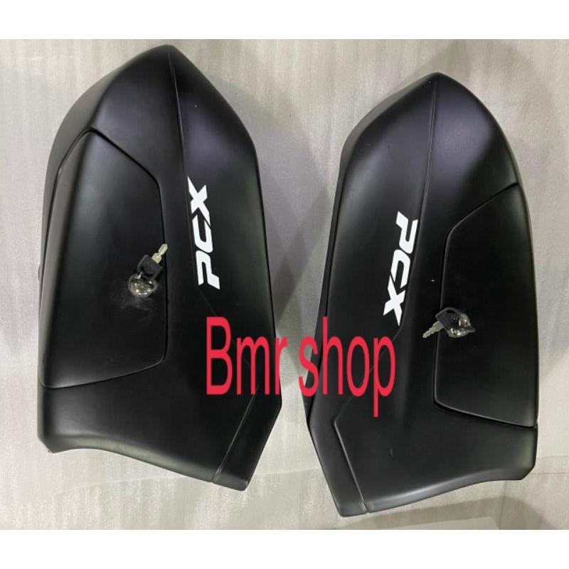 Jual side box pcx 160 dilengkapi sein led , box custom pcx 160 , box ...