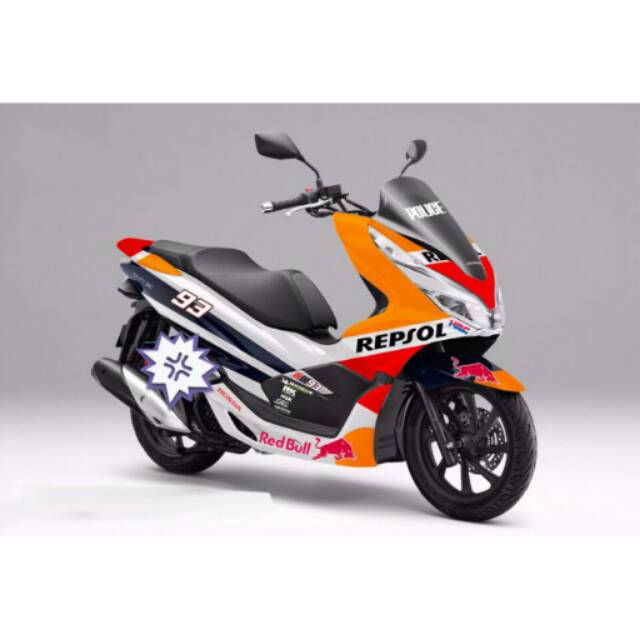 Jual STIKER PCX REPSOL 2018 FULL BODY | Shopee Indonesia