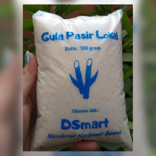 Jual Plastik sablon bungkus gula/kopi/tepung kemasan bisa 500gr 250gr ...