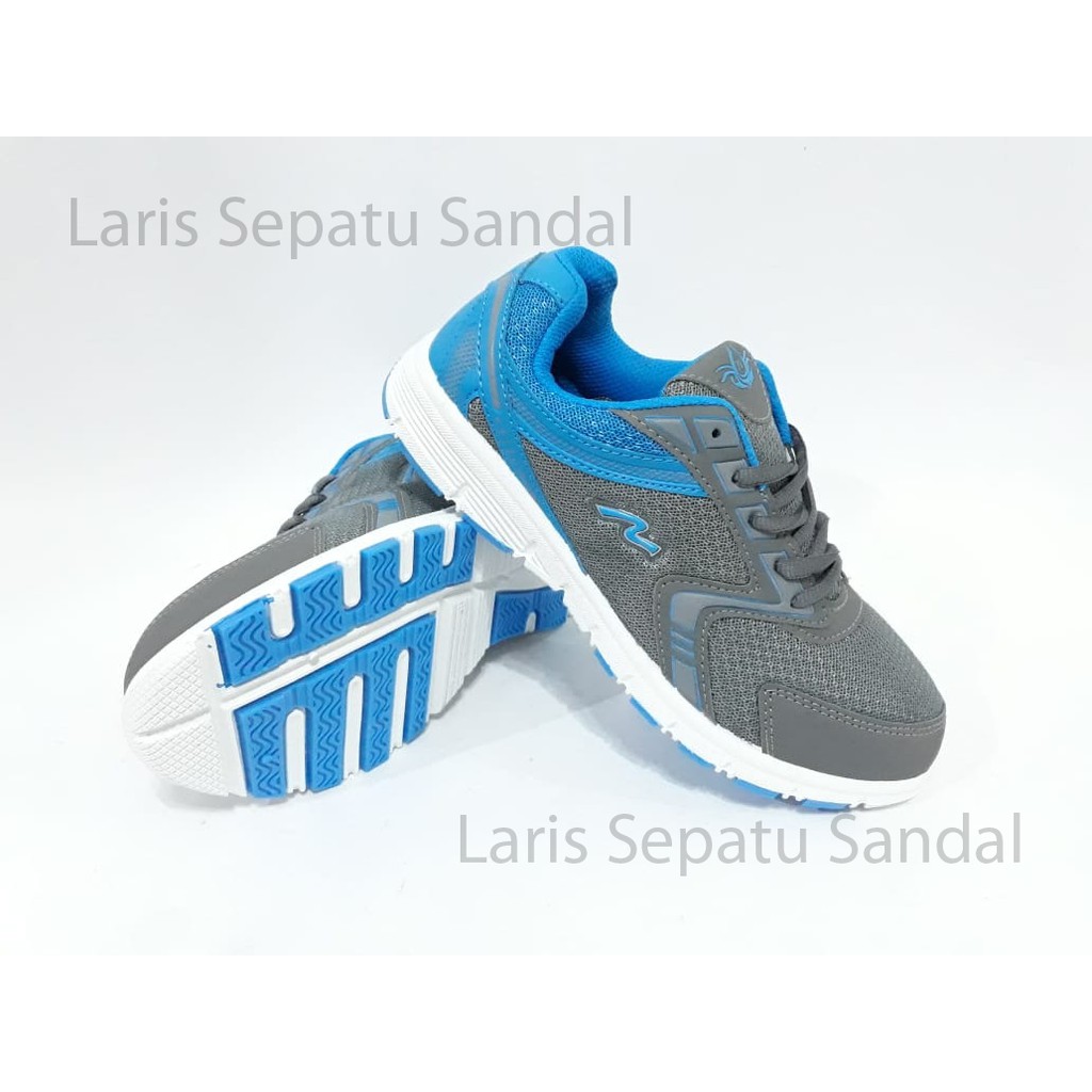 Jual Sepatu Olahraga Wanita - Sepatu New Era Abu Biru | Shopee Indonesia