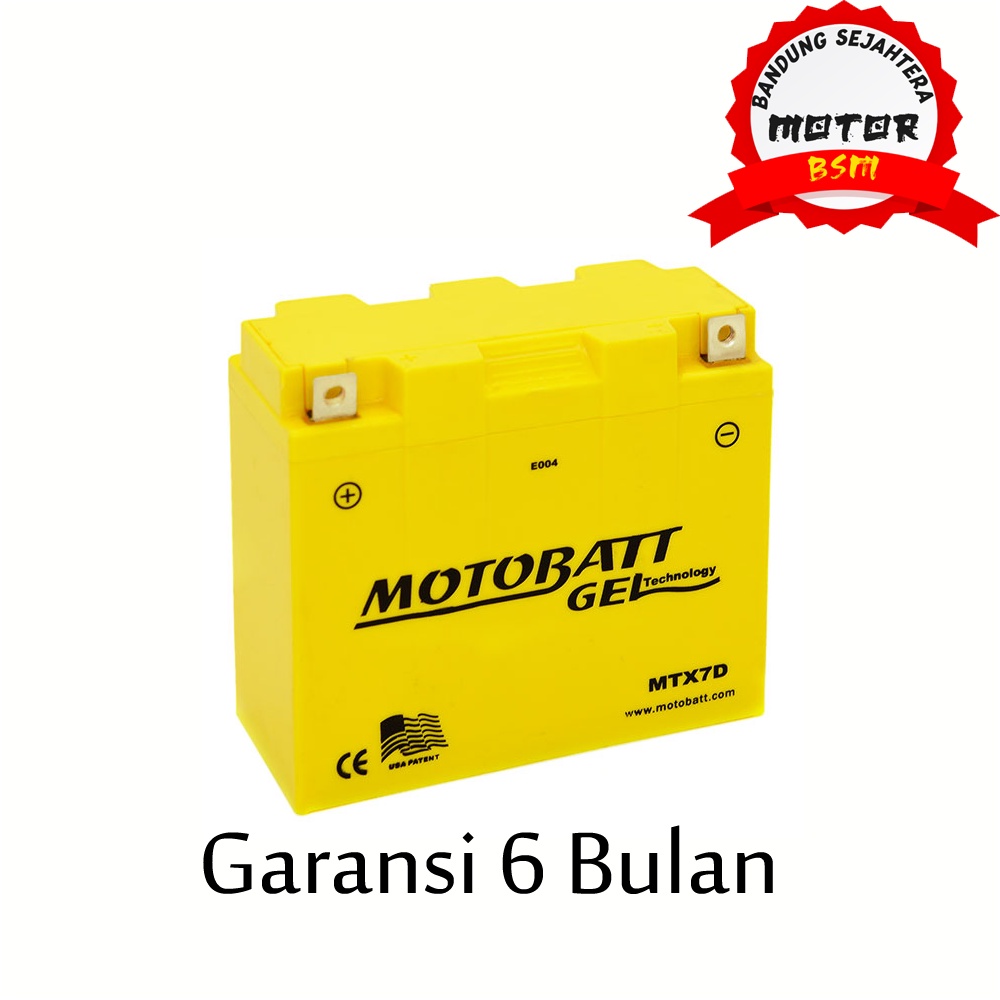 Jual Aki Motor Tiger / Revo MTX -7D Motobatt Original / Aki motobatt ...