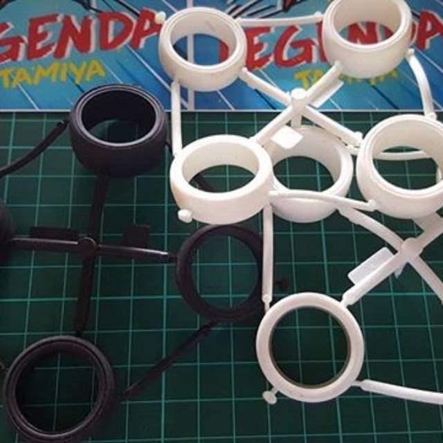 Jual Ban Large. Racing Slick Tire. Tamiya Mini 4WD | Shopee Indonesia