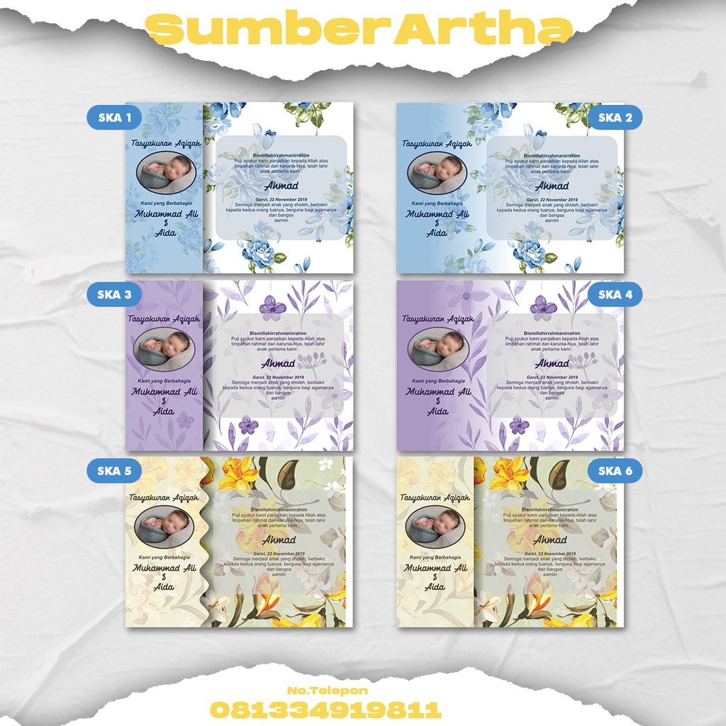 Jual Sticker Label Syukuran Aqiqah Foto | Shopee Indonesia