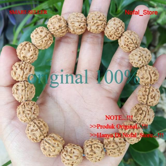 Jual GELANG JENITRI ( MOTIF HALUS GOOD ) RUDRAKSHA GENITRI | Shopee ...