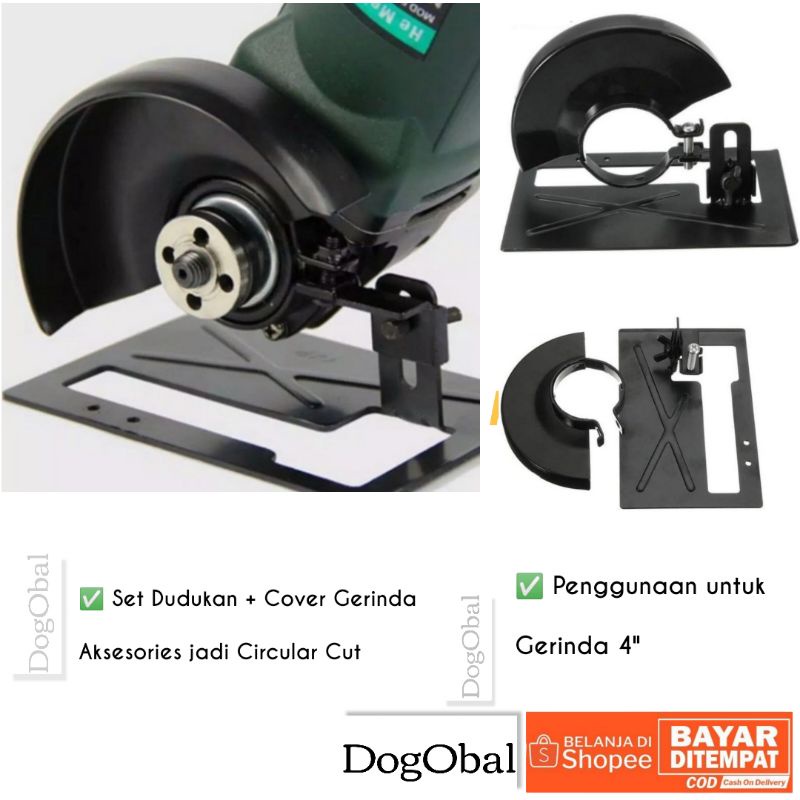 Jual Cover Gerinda set lengkap Dudukan gerinda Merubah gerinda jadi ...