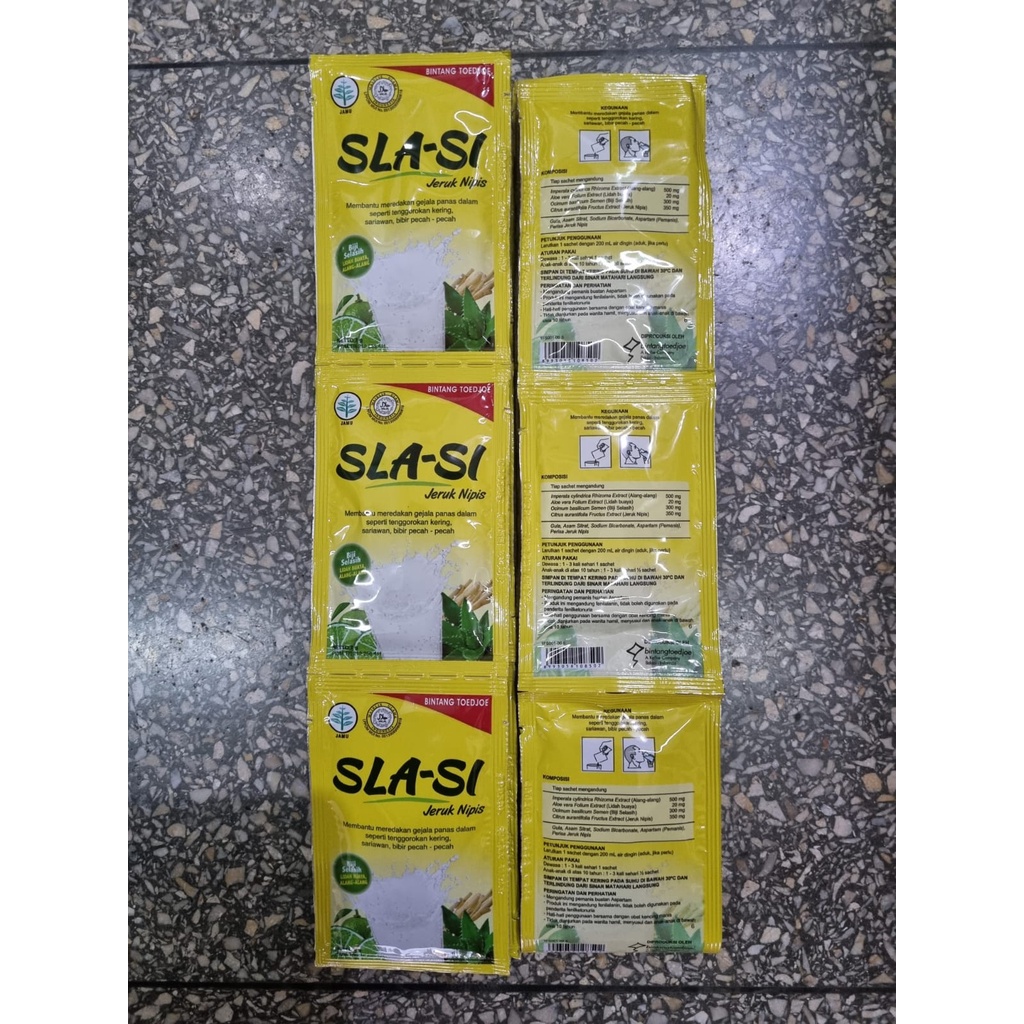 Jual Bintang Toedjoe 7 Slasi d/h panas dalam isi 12 sachet Selasih ...