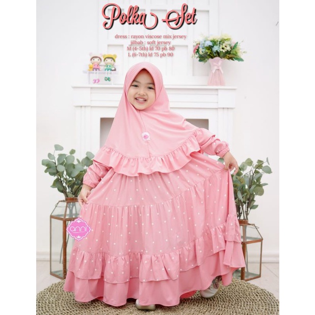 Jual polka set kids by anni | Shopee Indonesia