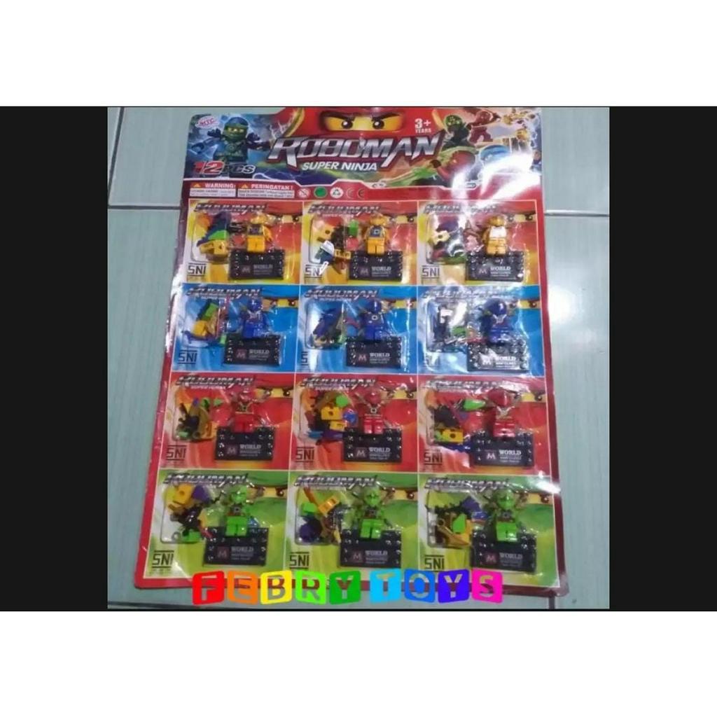 Jual 10 Pcs mainan anak lego ninja mini | Shopee Indonesia