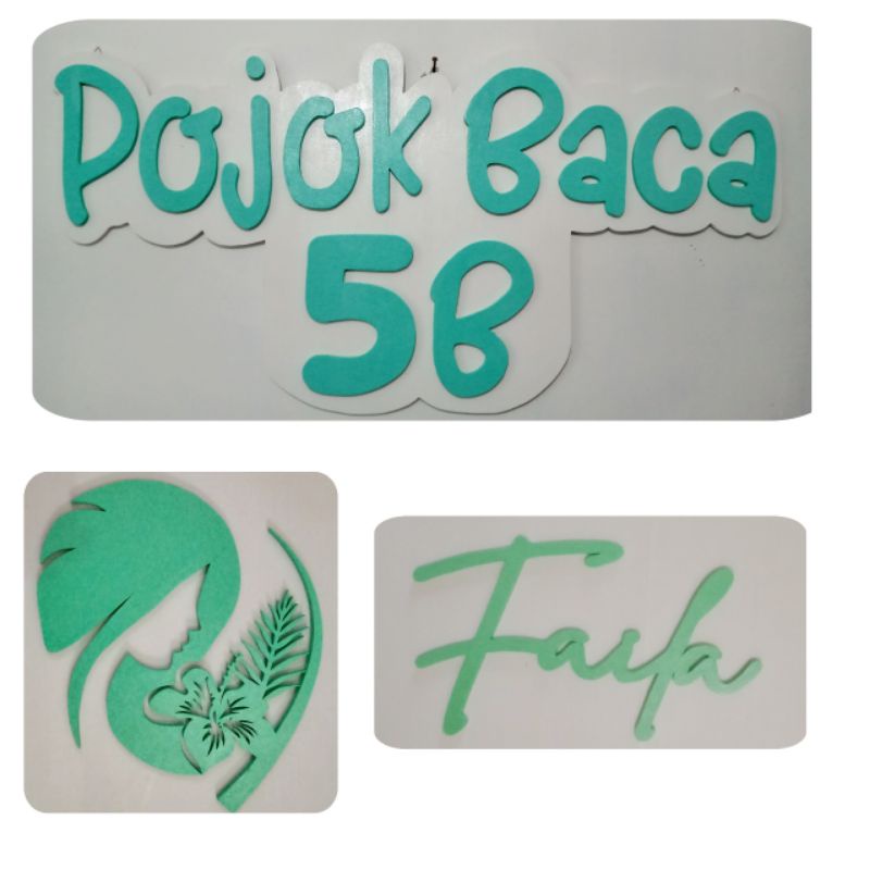 Jual paket custom harga utk 12huruf & 15 huruf kayu huruf timbul ...