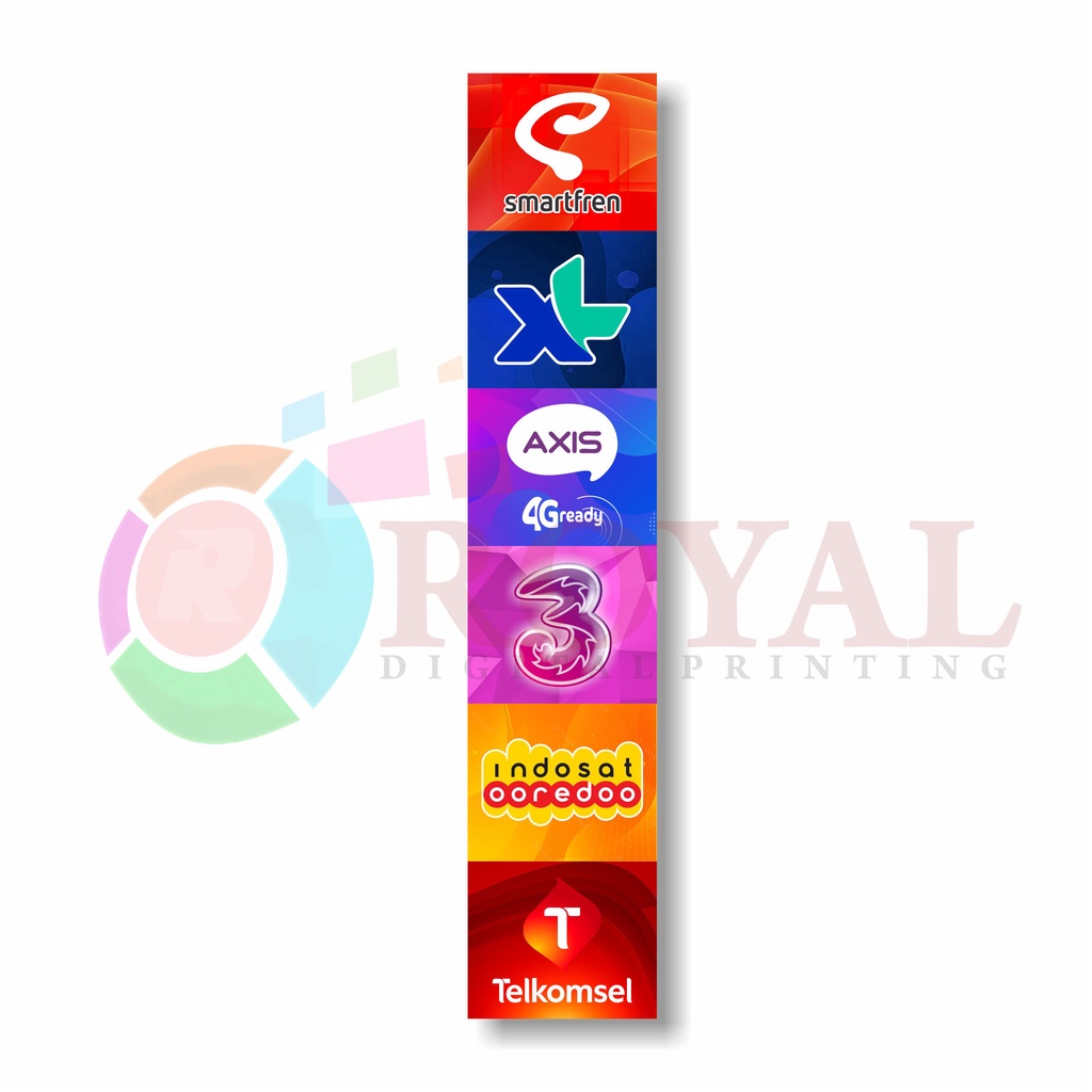 Jual Spanduk Banner Konter Portrait / Renda Portrait / Spanduk Operator ...