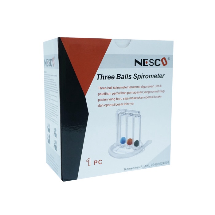 Jual Triflow Spirometer Respirometer Incentive Spirometry Fisioterapi ...