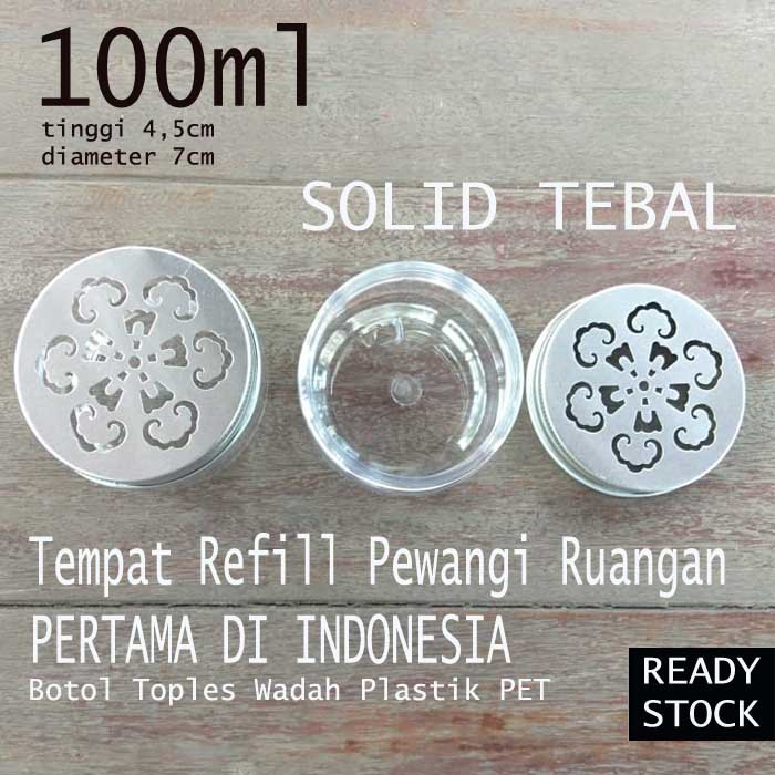 Jual Tempat Pewangi Ruangan Wadah Refill Pewangi Mobil 100ml Botol Refil Isi Ulang Parfum Mobil