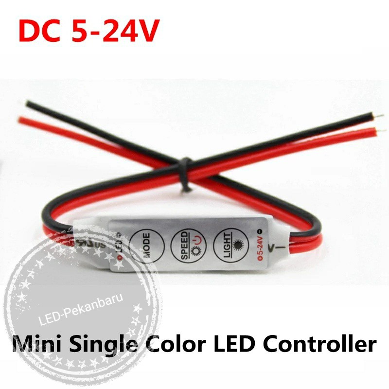 Jual MODUL STROBO LED / CONTROL KEDIP FLASH / LAMPU DIMMER 6 MODE SPEED ...