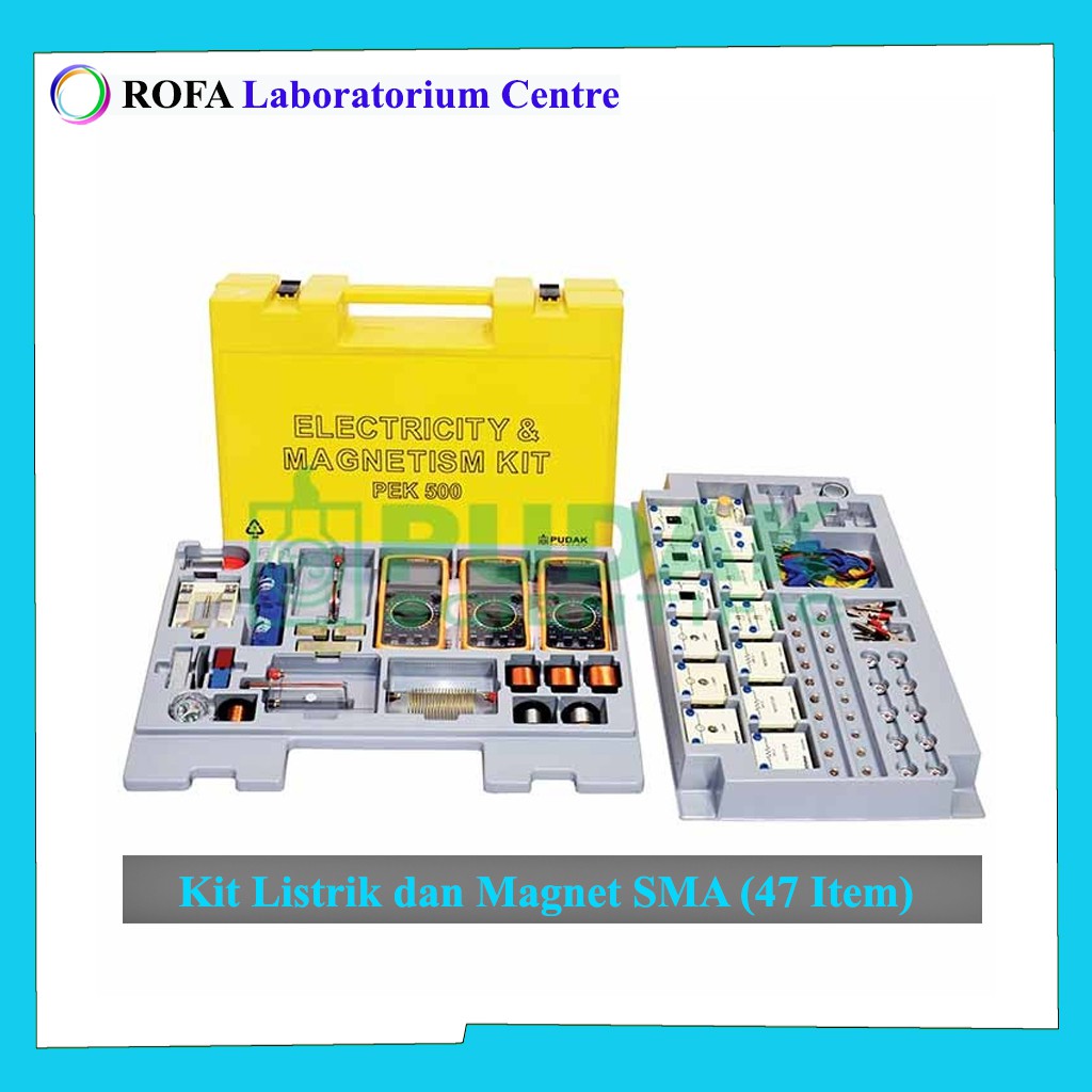 Jual Kit Listrik dan Magnet SMA / Alat Percobaan Listrik SMA | Shopee ...