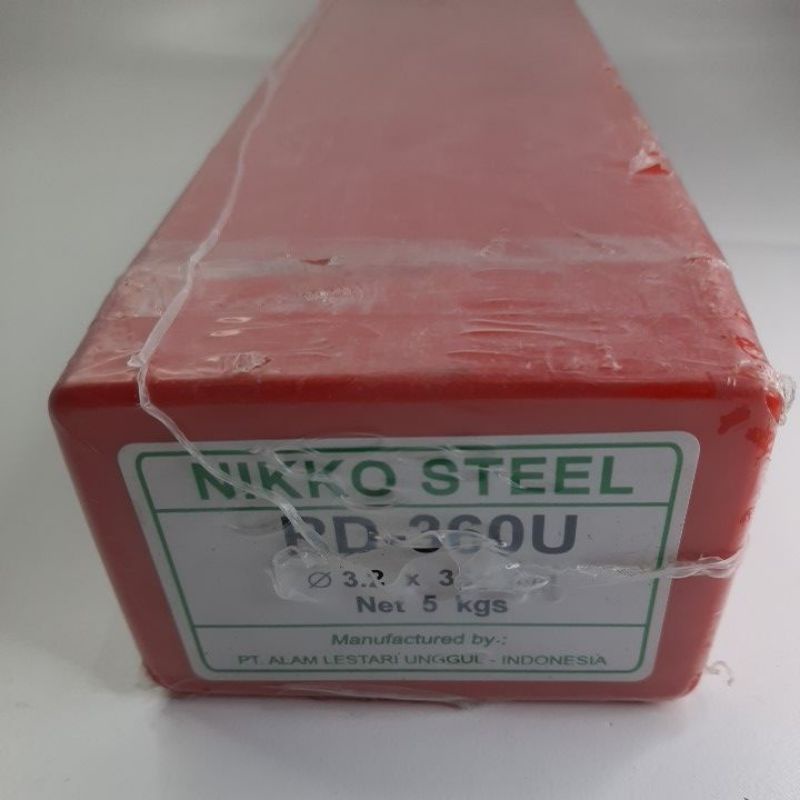 Jual Kawat Las NIKKO STEEL RD 360 U 3.2MM ( BOX ISI 5KG ) | Shopee ...