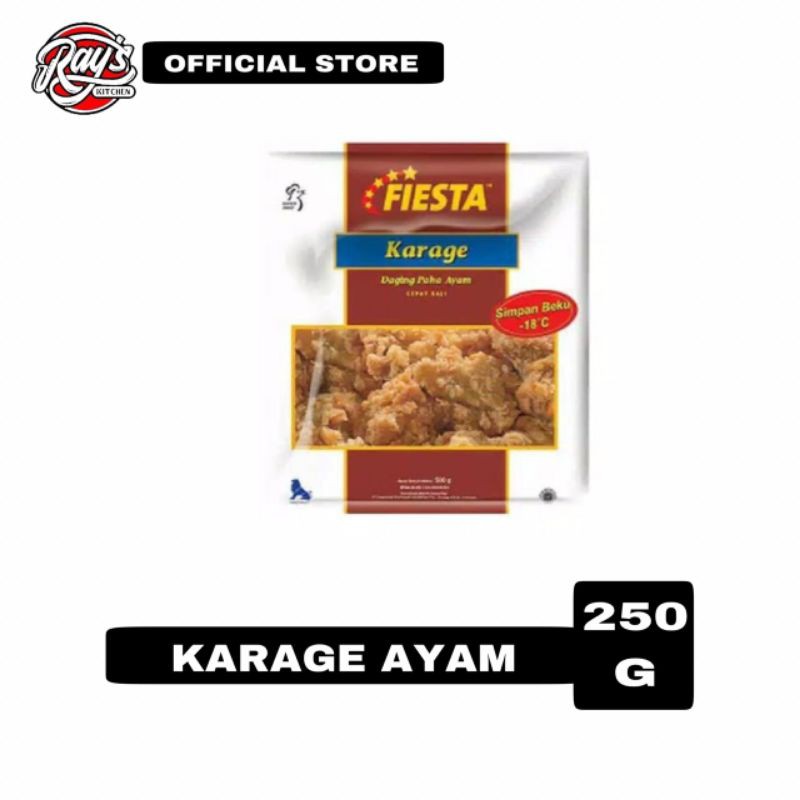 Jual Fiesta Chicken Karage Daging Paha Ayam 250gr | Shopee Indonesia