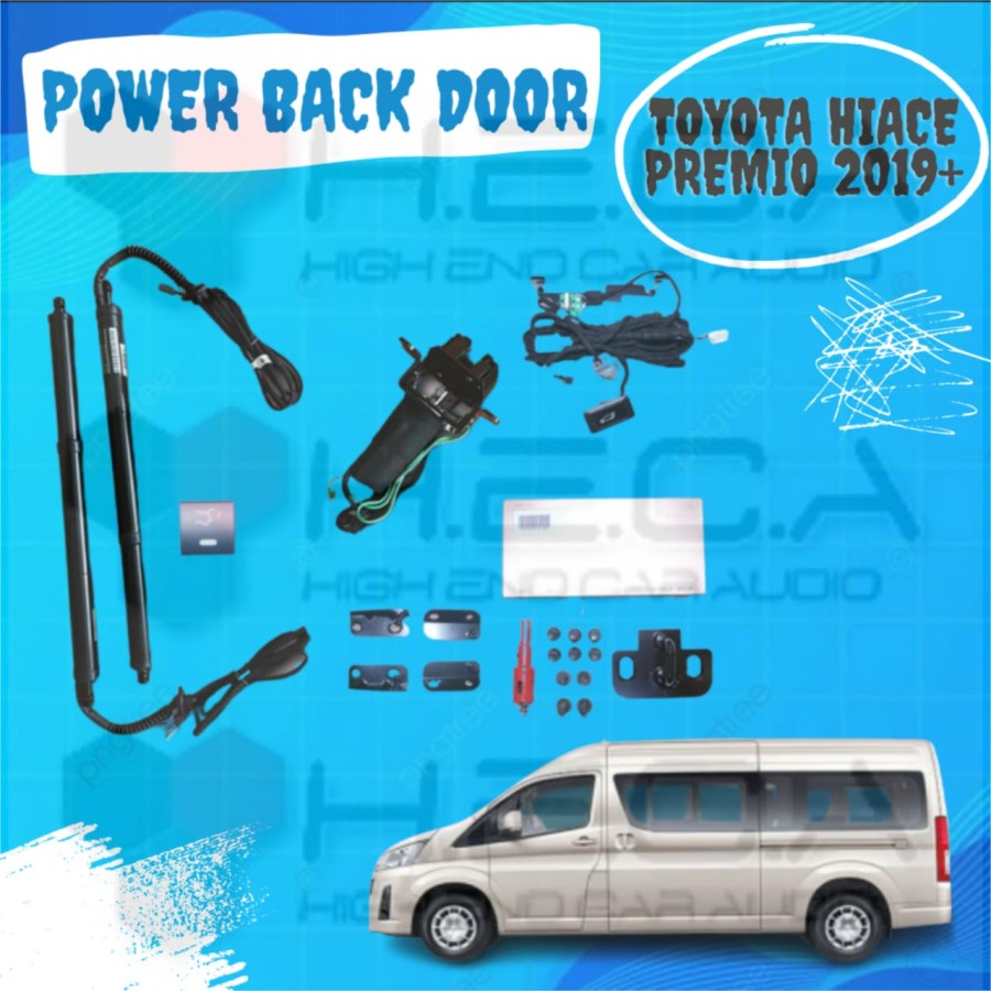 Jual Power Back Door Toyota Hiace Premio 2019+ Pintu Bagasi Elektrik ...