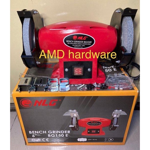 Jual Dijual Mesin Gurinda Gerinda Grinda Duduk Bench Grinder 6 Inci Vigorrein Baru | Shopee ...