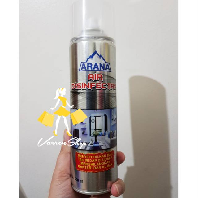 Jual Arana Air Disinfectant Spray 500ml / Antiseptic Spray ...