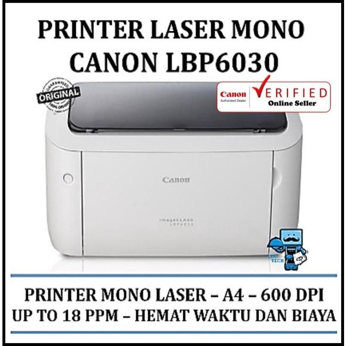 Jual Printer Laser Canon Lbp6030 Imageclass Monochrome Laser Printer | Shopee Indonesia
