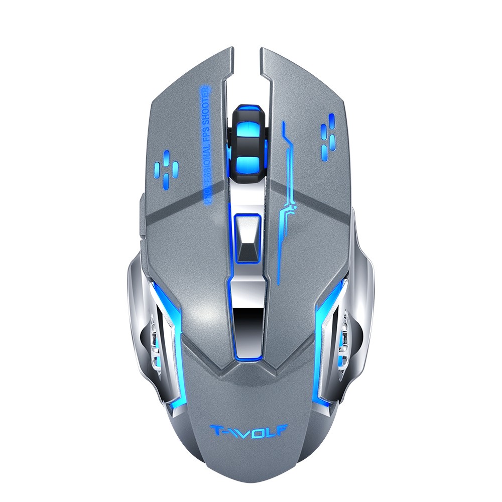 Jual SKU-1059 MOUSE GAMING WIRELESS LED T-WOLF Q13 (RGB) SILENT MOUSE ...