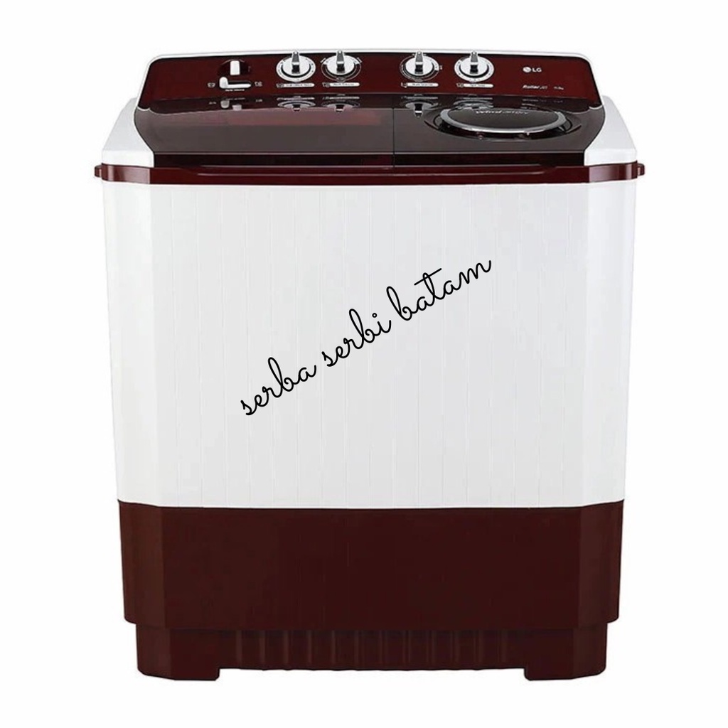 Jual MESIN CUCI LG 2 TABUNG 16 KG P1600RTB P1600RTB MANUAL BATAM ...