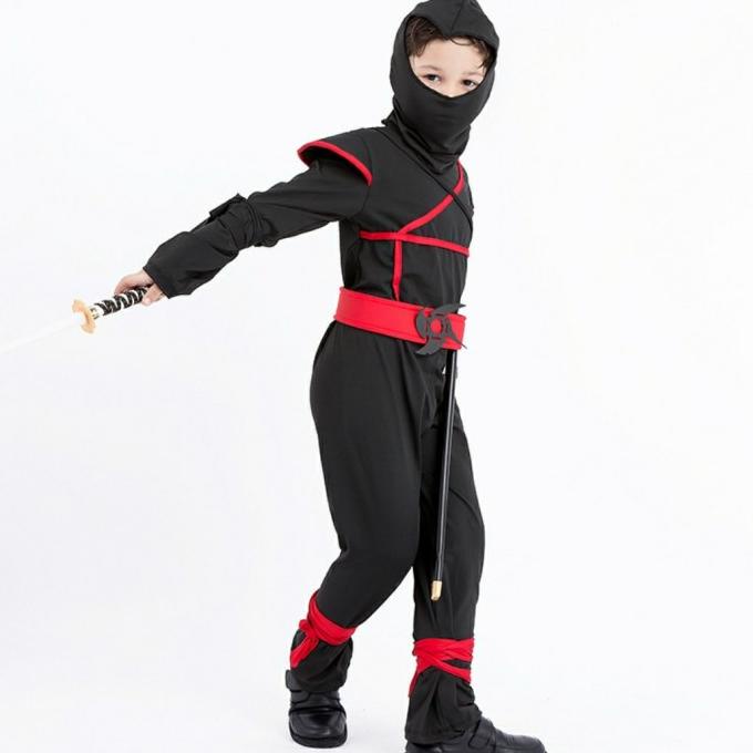 Jual COD CHILDREN NINJA COSTUME HALLOWEEN COSTUME JAPAN NINJA KOSTUM ...