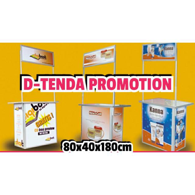 Jual Booth Portable/Event Desk/Meja Lipat SPG/Jualan + Cetak Printing ...