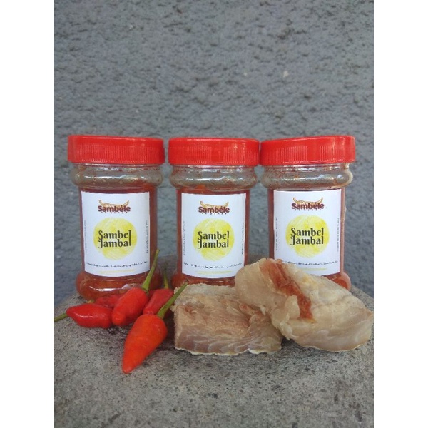 Jual Sambal/Sambel Ikan Asin Jambal Roti Asli Super/Makan Pedas Murah ...