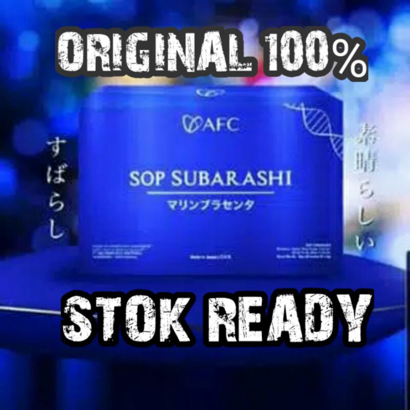 Jual SOP SUBARASI AFC ORIGINAL l SUBARASHI l AFC l SUBARASHII SOP l ...