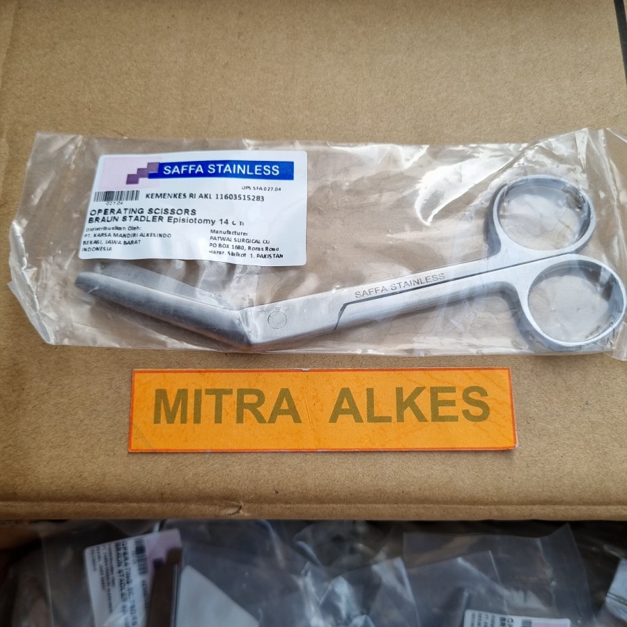 Jual Gunting Evis 14 cm. Gunting Evisotomy 14cm. Gunting Epis 14 cm ...