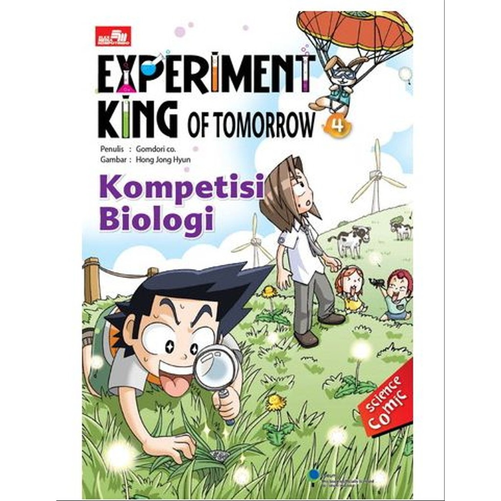 Jual Komik Eksperimen Sains Tebal Science Comic pengetahuan anak ...