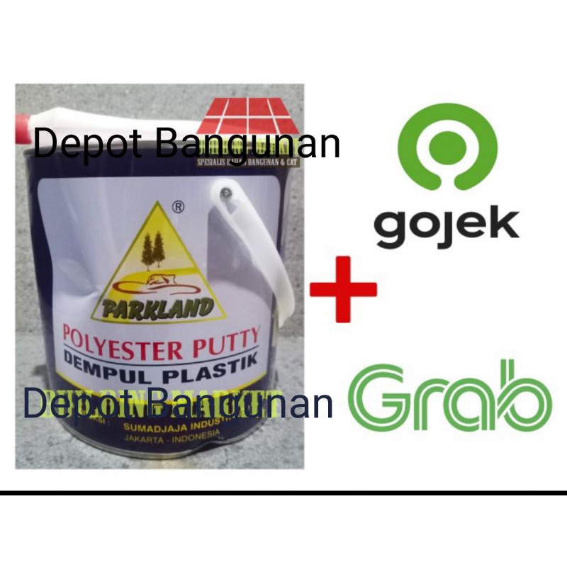 Jual Dempul Plastik Polyester Putty Dempul Besi Mobil Parkland 2.7 KG ...