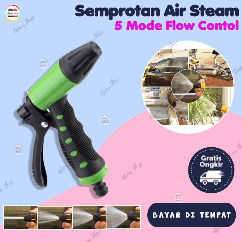 Jual Steam Semprotan Air Cuci Motor Mobil 5 Mode Semprot | Shopee Indonesia