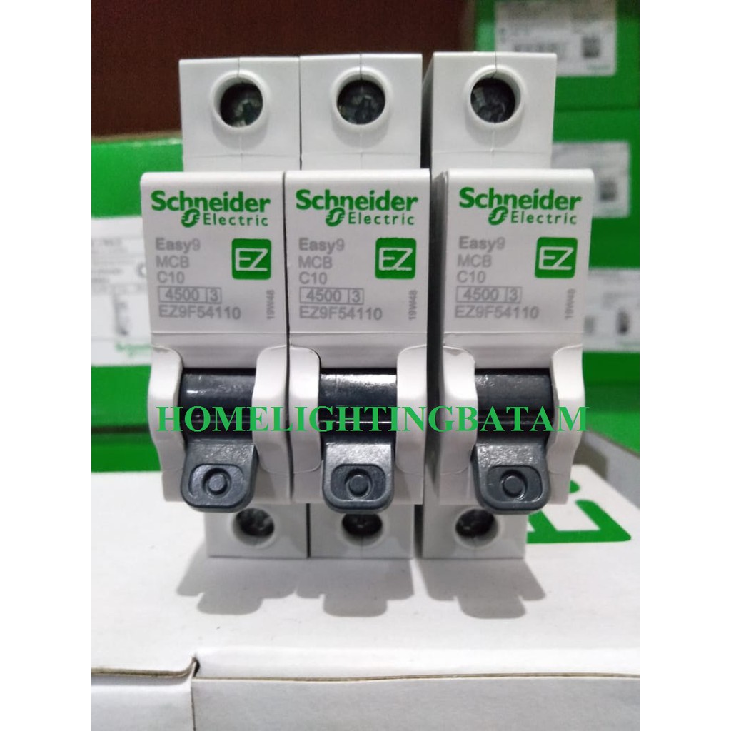 Jual SCHNEIDER MCB EASY9 1P 10A | Shopee Indonesia