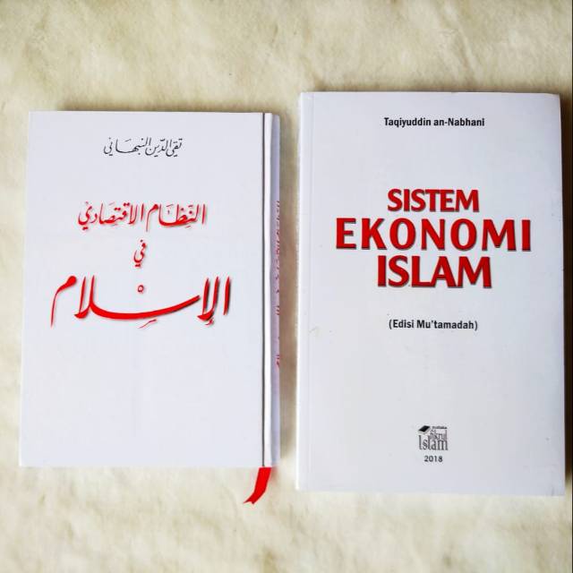 Jual 1 SET Kitab Nidhom Iqtishodi (Kitab Sistem Ekonomi Islam) buku ...