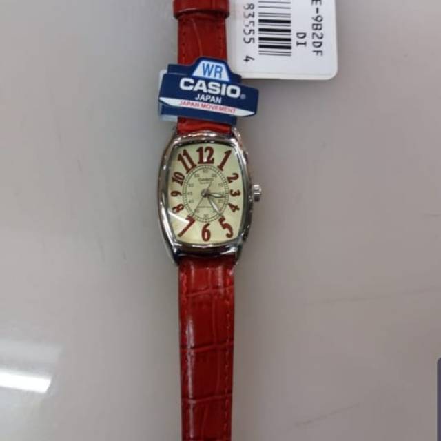 Jual Casio strap kulit merah | Shopee Indonesia