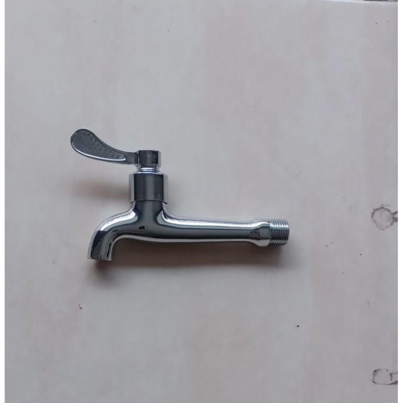 Jual keran tembok panjang kran tembok panjang kran bak mandi | Shopee ...