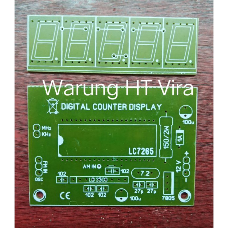 Jual PCB Frequency counter FM | Shopee Indonesia
