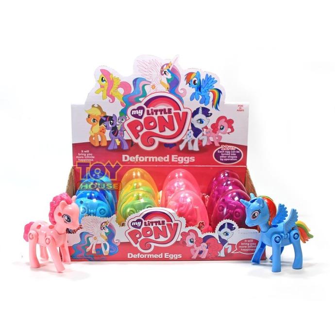 Jual Mainan Figure Little Pony Deformed Egg Satuan - Telur Little Pony ...